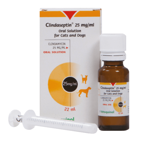 Buy Clindaseptin 25mg/ml OralSolution for Cats and Dogs Online | Save ...