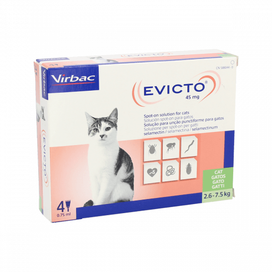 Buy Evicto Spot-On Solution for Dogs and Cats from £25.45 - UK Pets