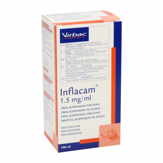 Buy Inflacam for Dogs (Oral Suspension) from £8.86 | Meloxicam | UK Pets