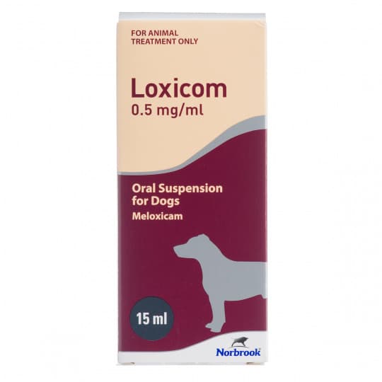 Buy Loxicom 1.5mg/ml Oral Suspension for Dogs from £7.21 - UK Pets