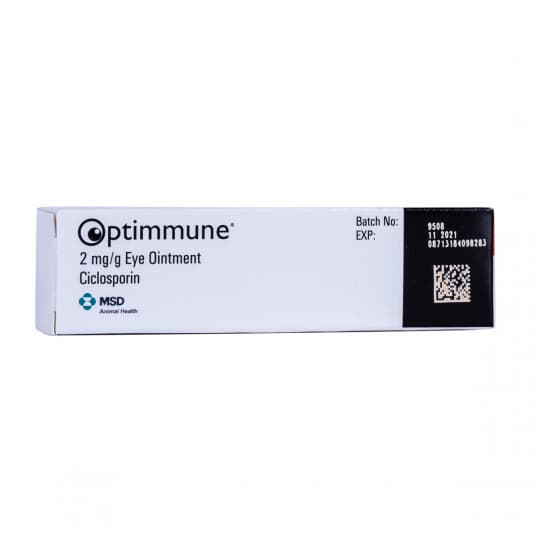 Buy Optimmune 2mg/g Eye Ointment from £36.99 | UK Pets